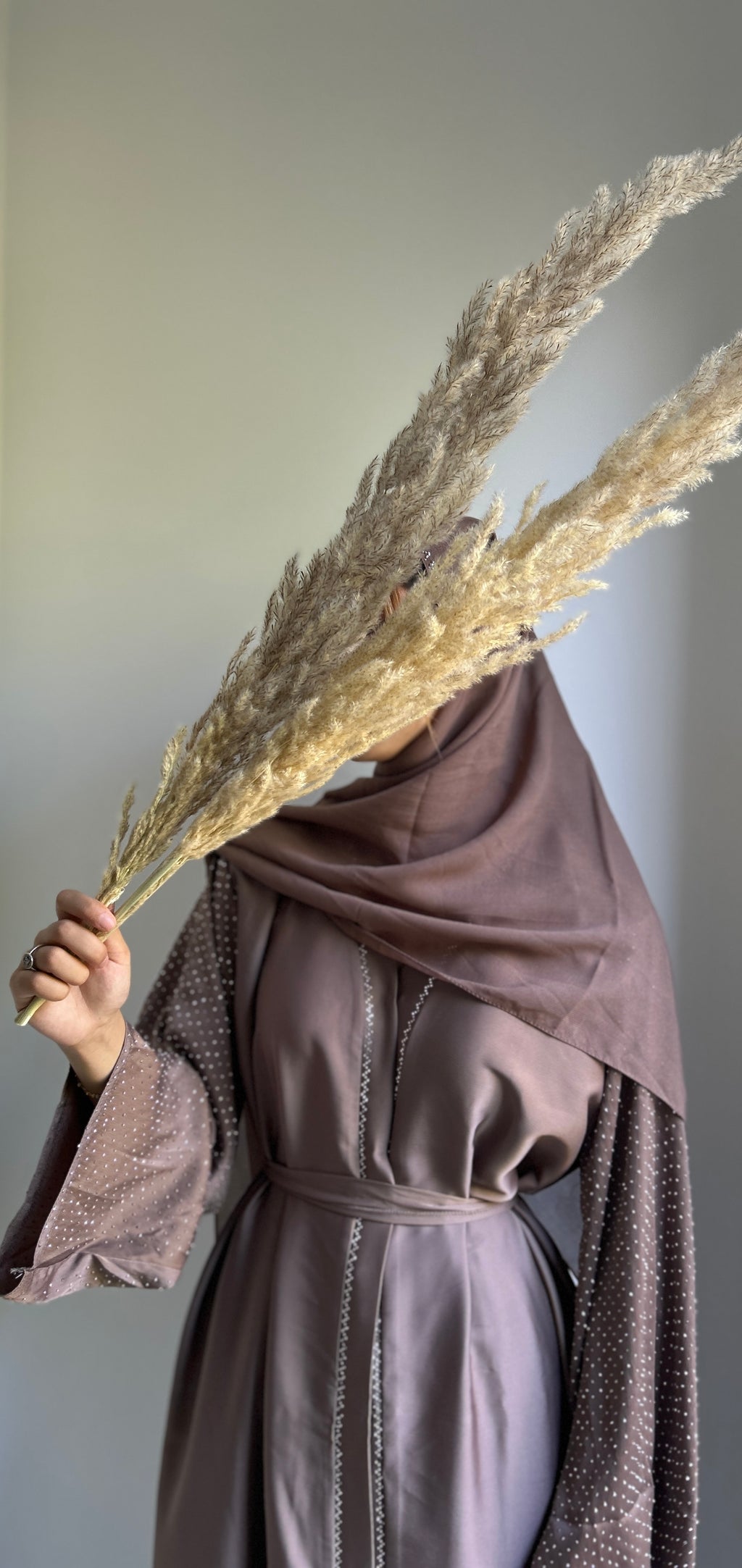 Khadija’s Butterfly Abaya Collection- Mocha Brown – Mystic Modest Wear